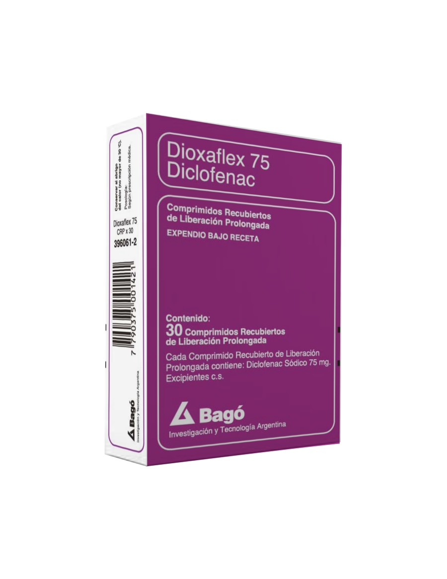 DIOXAFLEX COMPRIMIDOS - Diclofenaco Sódico - Laboratorios Bagó de Guatemala