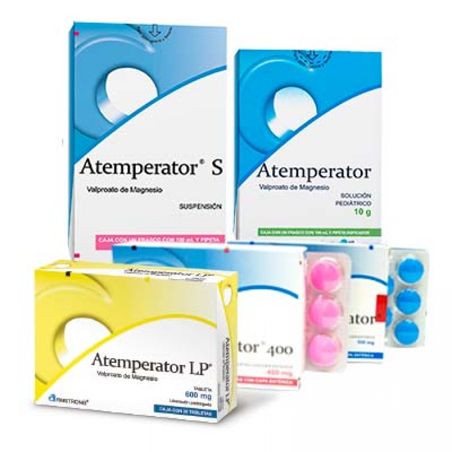 ATEMPERATOR - Valproato de Magnesio - Laboratorios Bagó de Guatemala