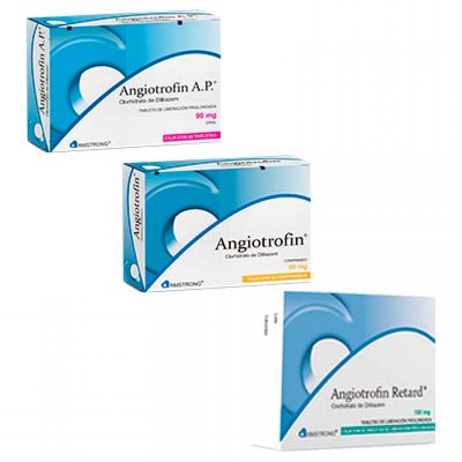 ANGIOTROFIN – Diltiazem - Laboratorios Bagó de Guatemala